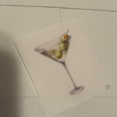 Peroni Vinyl Decal Sticker, Cocktail Sticker, Classic Cocktail Decal ...