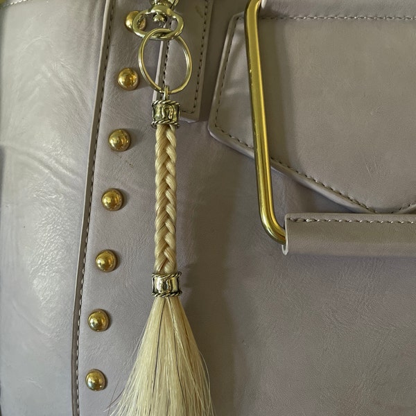 Horse Hair Keepsake Keychain - Solid Sterling Silver - Custom Order - Etsy