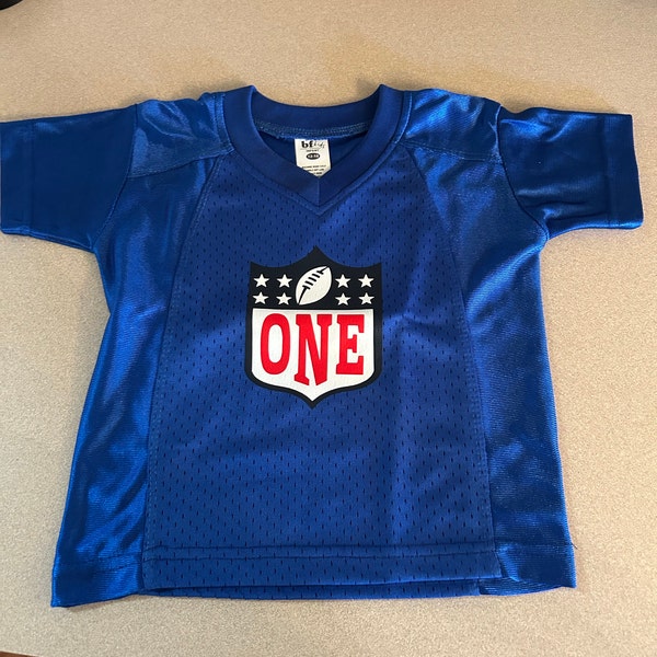 Custom Football Baby Jersey First Birthday Outfit Infant Toddler ...