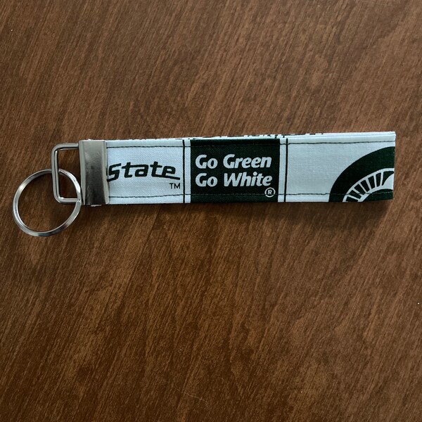 MSU Key Fobs/keychain - Four Choices! - Etsy