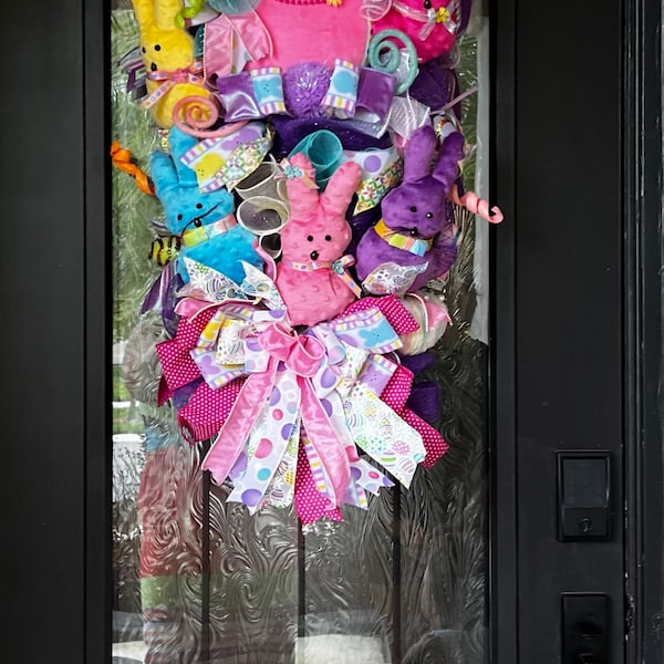 Patriotic Mesh Wreath, 4th of July Wreath, Memorial Day, Summer Wreath ...