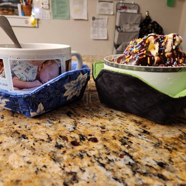 Microwave Bowl Cozy, Animals, Dogs, Cats, Cardinals, Chickens ...