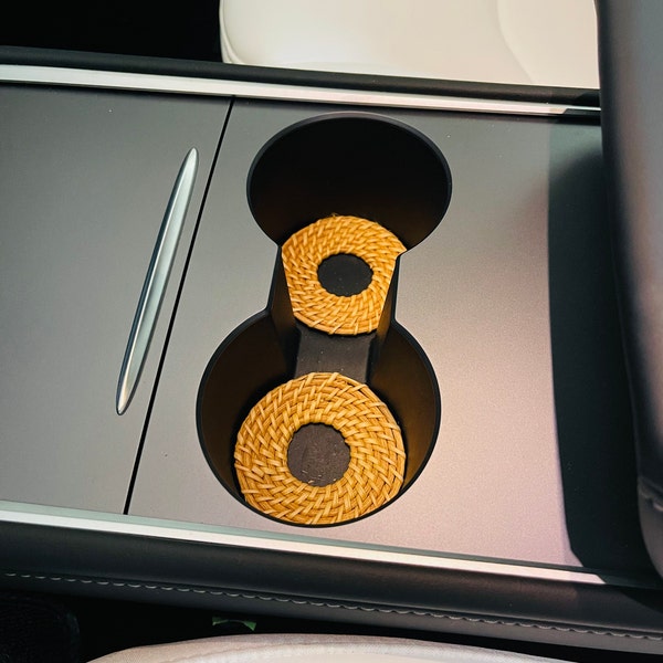 Rattan Heart Essential Oil Car Air Vent Diffuser, Wood EO Diffuser ...