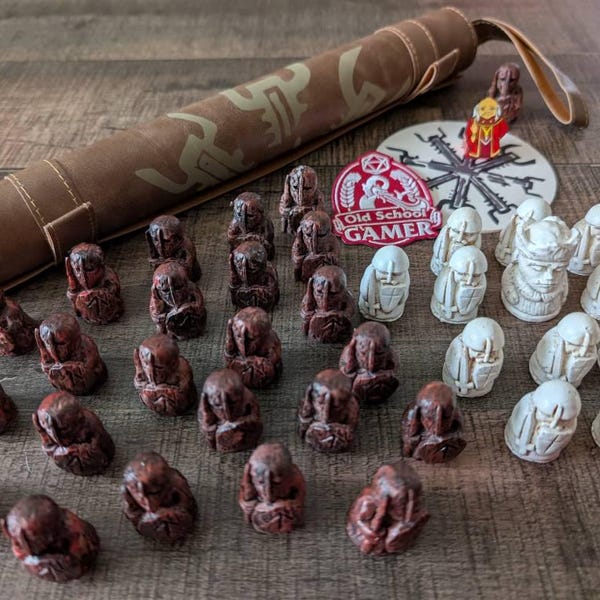 Fidchell | Ancient Celtic Irish Board Game | New Pieces - Etsy