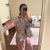 Buy Vintage Silk Sari Kantha Kimono Robes Lover Recycled Dressing Gowns ...