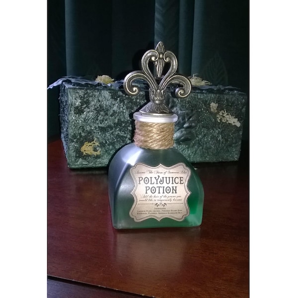 Peruvian Darkness Magic Potion Apothecary Herbology Glass Bottle Prop ...