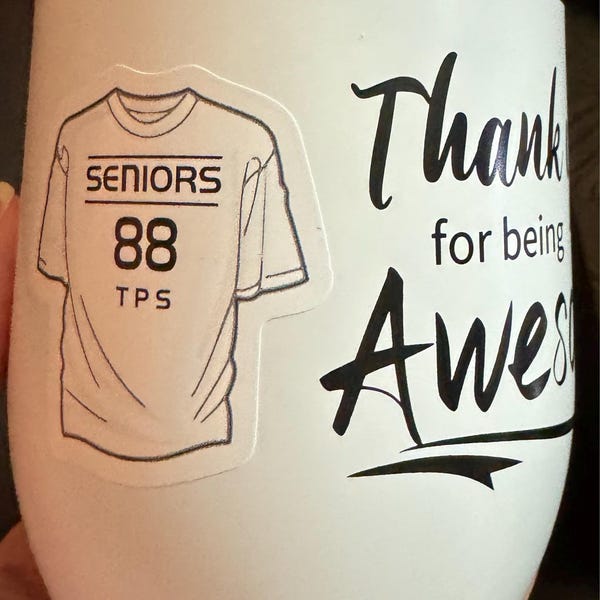 72 Skinny School Supply Labels Dishwasher Safe Waterproof Labels ...