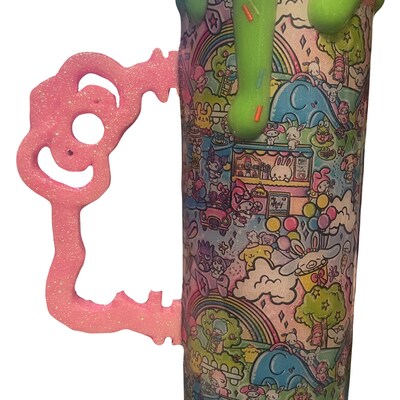 Personalized Border Keychain, Special Handwritten Design, School kids ...