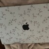 Pretty Flowers on Light Pink Flora MacBook Case for New MacBook M1 M2 ...