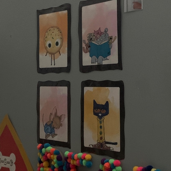 Book Character Name Tags | Book Character Door Display | Book Character ...