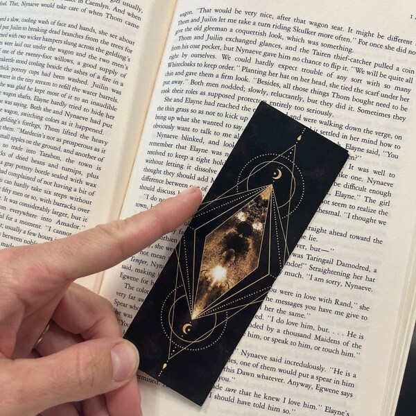 Witchy Bookmarks, Spiritual Symbols, Witchy Stationery, Book Lovers ...