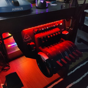 Logitech Flight Panel Under Desk Mounts - Etsy