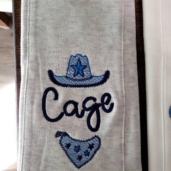 Western Monogram Frame Machine Embroidery Design, 3 Sizes, PES DST ...