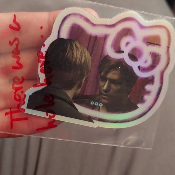 Silent Hill 2 Sticker James Sunderland Die-cut Vinyl James Mirror ...