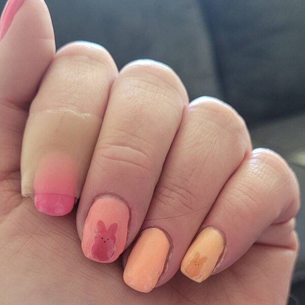 Biohazard Blood Splatter Zombie Nail Art Decal Sticker BIO101 Perfect ...