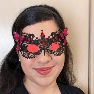 Black Swan Mask Volta Masquerade Full Face Mask Women - Etsy