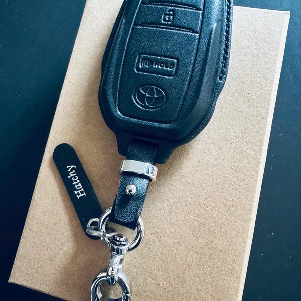 Mini Cooper Key Case - Handcrated Leather Key Fob Cover for Mini Cooper ...