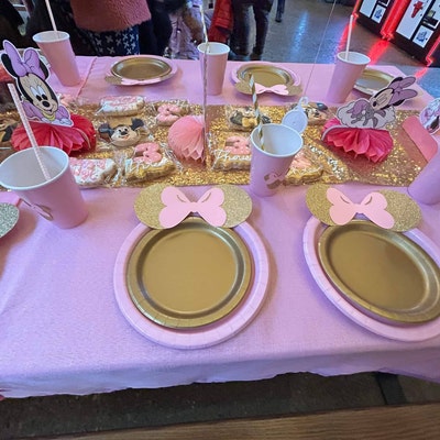 UTENSILS Minnie Mickey Mouse Fork Spoon Knife Wrapped in - Etsy