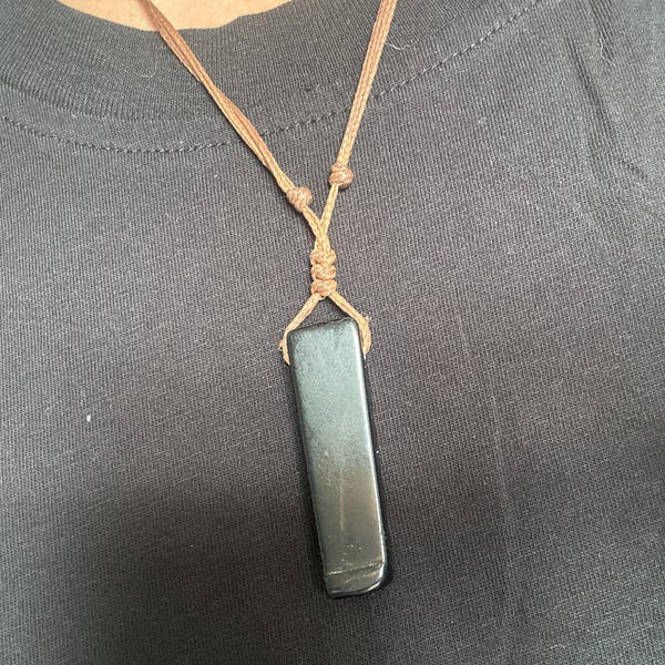 Raw Natural Crystal Shard Necklace. High Grade Crystal Pendant With ...