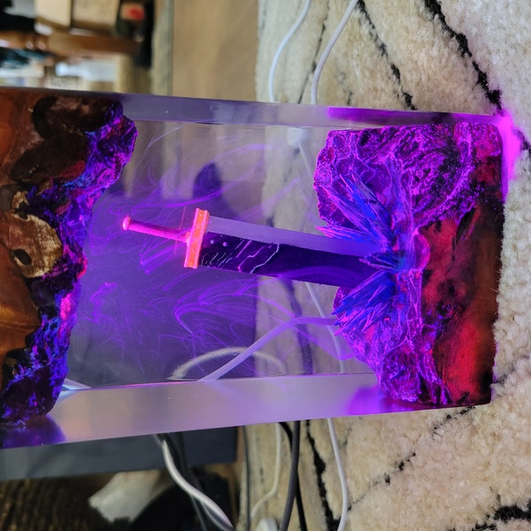 Diorama Resin Epoxy,desk Decor,handcrafted Decor,perfect Gift for Game ...