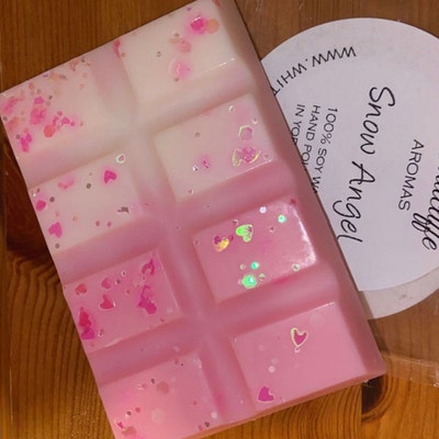 Snow Angel Wax Melts, Snap Bar, Hearts, Soy Wax, Eco Friendly, Highly ...