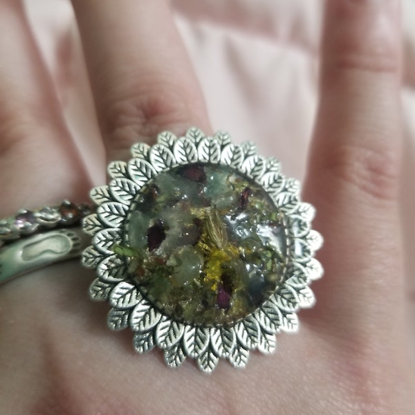 Good Luck Spell Necklace/ Preserved Good Luck Necklace/ Herbal Spell ...