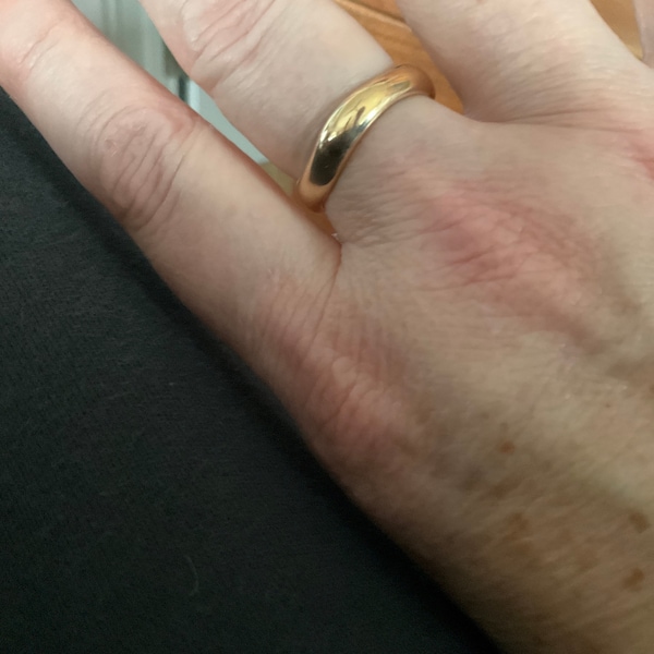 Organic Bronze Ring, Organic Bronze Stackable Ring, Bronze Stacking ...