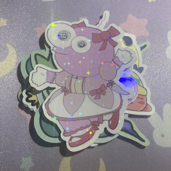 Madoka Magic Pim Smiling Friends Kawaii Parody Print - Etsy