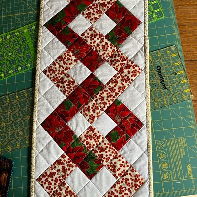 PDF Pattern for Interlocking Squares Table Runner, DIGITAL Pattern - Etsy