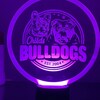 Laser Engraved LED Light up Display/sign, Custom LED Sign-circle - Etsy