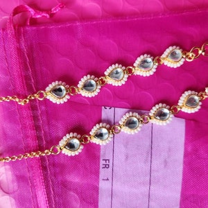 Traditional Kundan Payal/ Kundan Anklets/ Indian Payal Anklets/indian ...