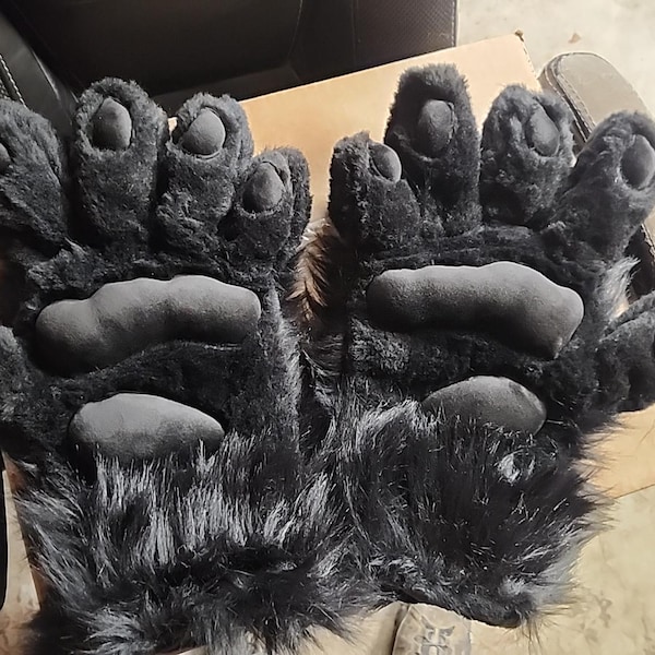 Werewolf Paws / Furry / Fursuit / Canine / Monster / Five Fingers ...