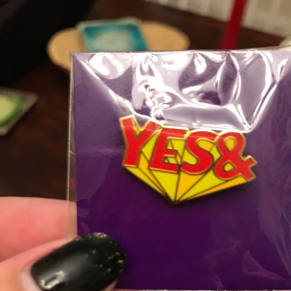 YES& Enamel Pin - Etsy