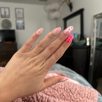 Solid Jelly Color Nails CHOOSE Your Color Gloss or Matte Press on Nails ...