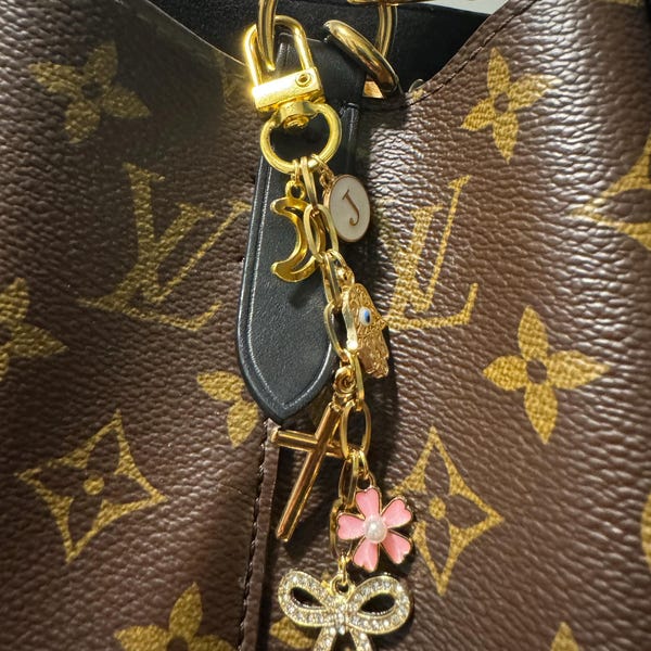 Custom Keychain-personalized Bag Charm, Purse Accessory, Bridesmaid ...
