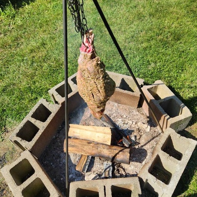 Hanging Campfire Griddle Plate - Etsy