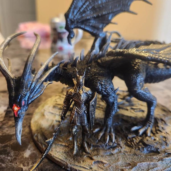 Knight Wanderer Miniature Inspired by Tarnished From Elden Ring 3D ...