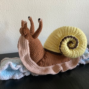 Add-on Round Snail Shell for Giant and Medium Snails Crochet Pattern by ...