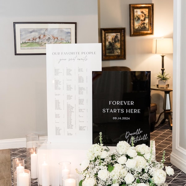 Wedding Linen Sign Stand, Hanging Wedding Sign Stand - Etsy