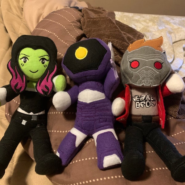 Guardians of the Galaxy Gotg Gamora Groot Rocket Starlord Drax Toy ...