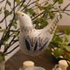 Gold Easter Rooster and Hen Decorations Felt Easter Chickens ...