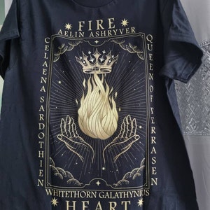 TOG Inspired Fireheart Zip up Hoodie, You Do Not Yield, Back Printed ...