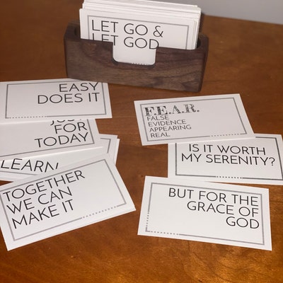 Printable Recovery Bookmarks Alanon, Coda, & 12-step Program Slogans ...