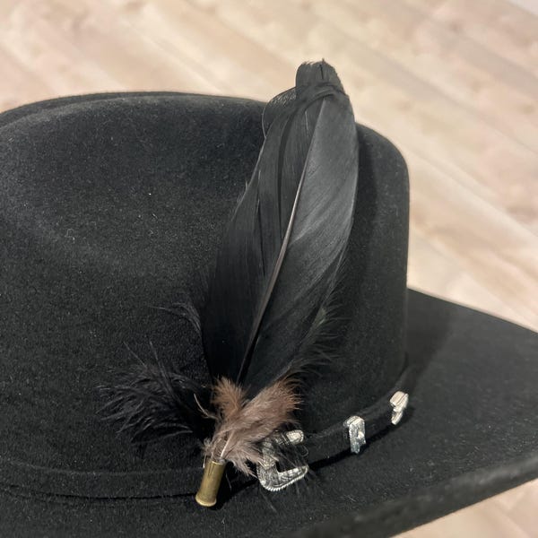 Custom Hat Band Feathers. Hat Band Accessory. Custom Feather for Your ...