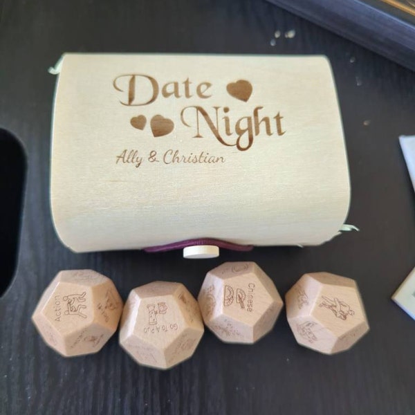 Personalized Date Night Dice - Date Night Gifts, Date Night Ideas ...