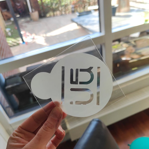 Scissors and Comb, Hairdresser, Hairstylist, Hair Salon, Coffee Stencil ...