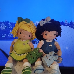 Mari Crochet Doll Pattern PDF full Body and Outfit Tutorial - Etsy