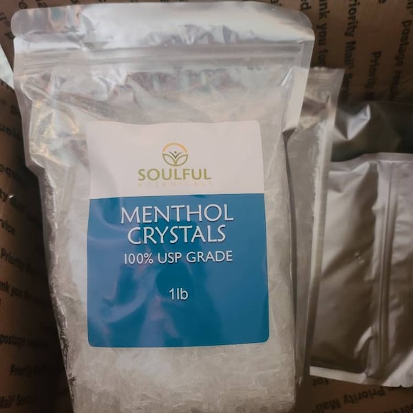 Pure Menthol Crystals, USP Grade - Etsy