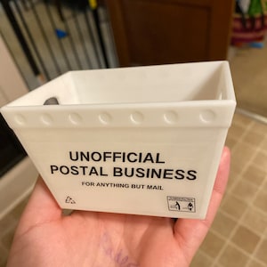 Mini Mail Tub Tote for Small Items - Etsy