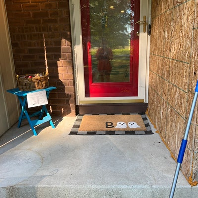 Halloween Doormat, Boo Ghost Welcome Mat, Halloween Door Mat, Halloween ...